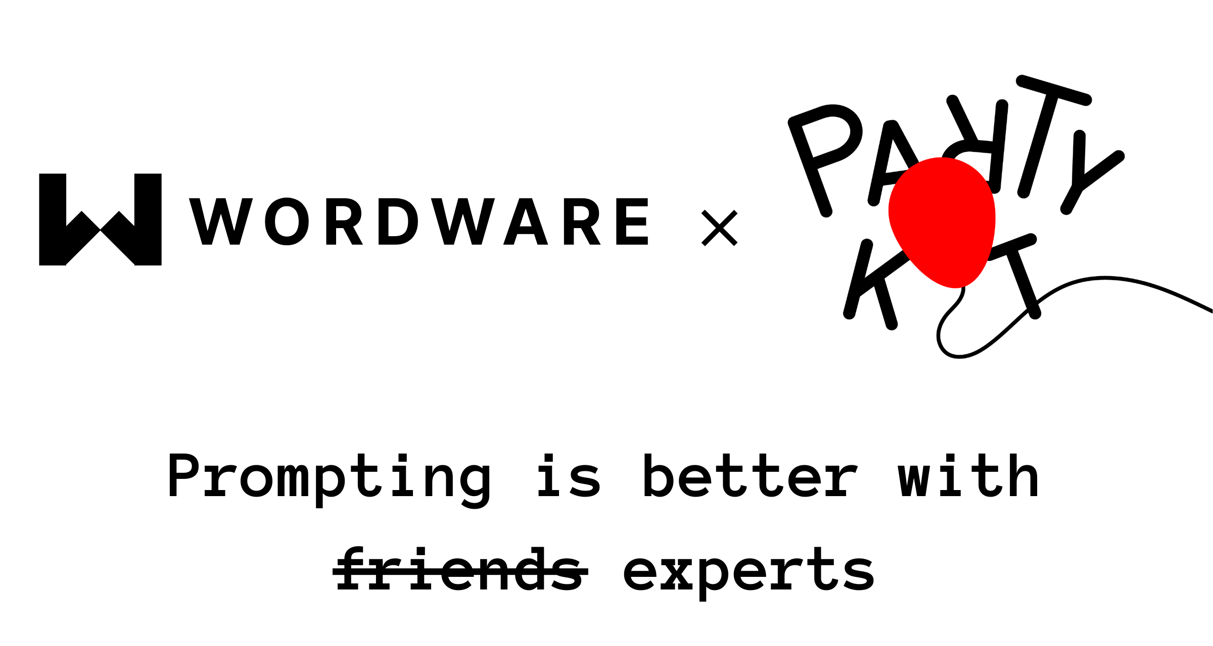 Prompt engineering is better with expert friends — Wordware ⨉ PartyKit 🎈